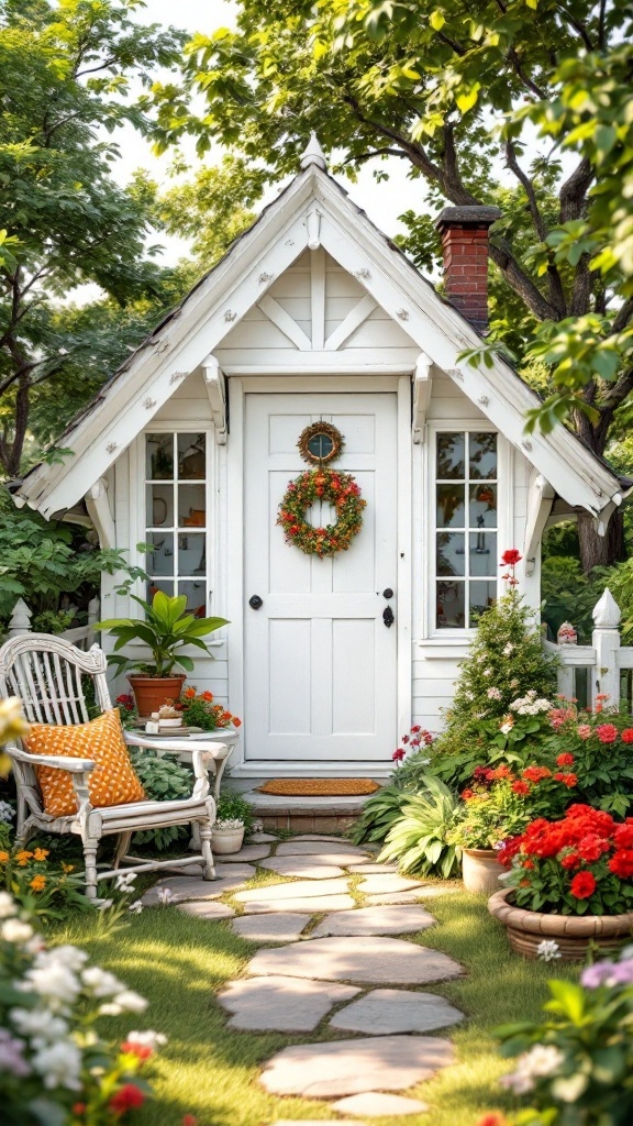 23 Adorable Tiny White Cottages You’ll Love – Ava Rose