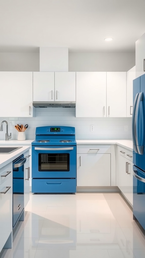 27+ Stunning Blue and White Kitchen Design Ideas – Ava Rose